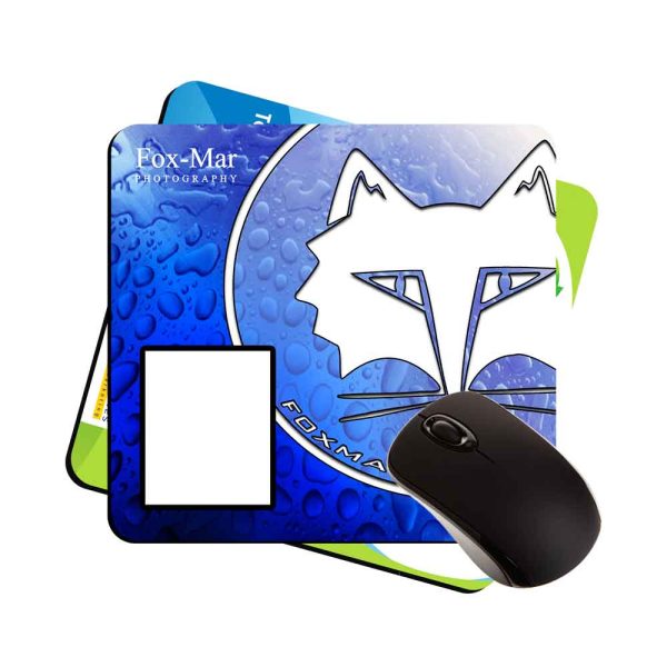 Create Custom Photo Insert Advertising Mouse Pads for Branding