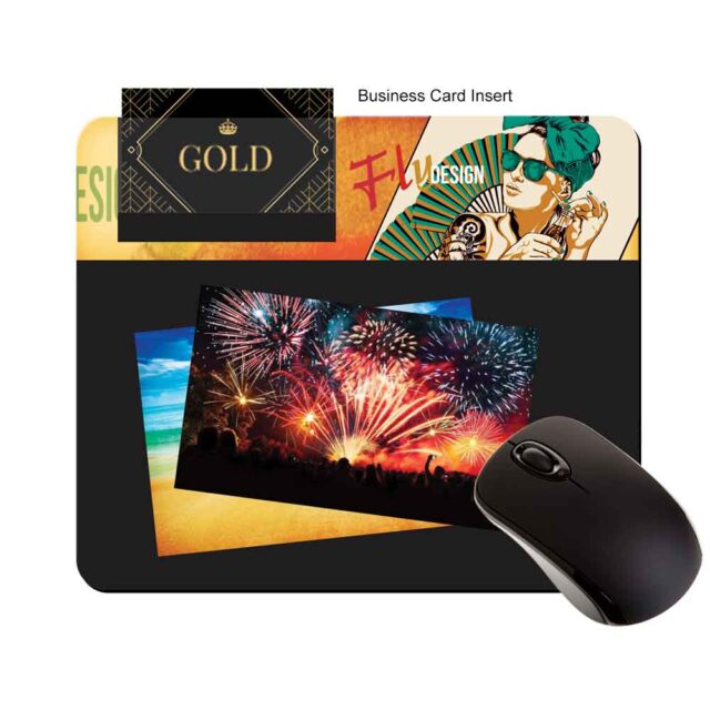 Create Custom Photo Insert Advertising Mouse Pads for Branding