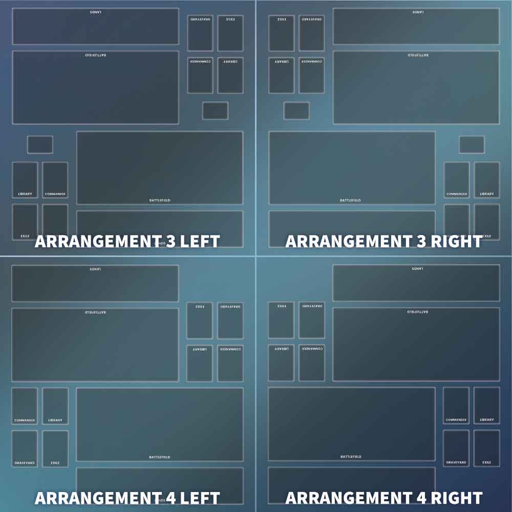 Custom Magic (MTG) Game Mats | 2-Player | Bulk Orders