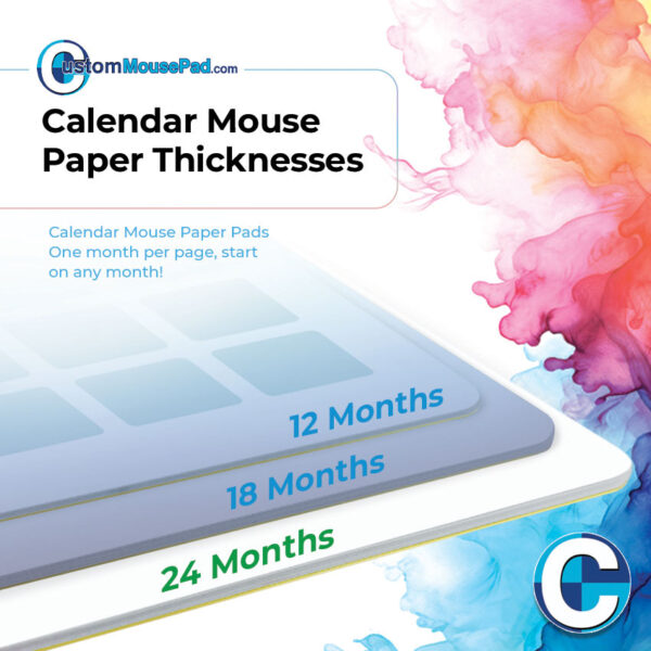 Promote Your Business on Custom Calendar Mouse Pads